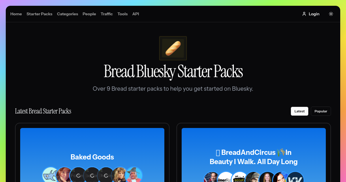 Bread Bluesky Starter Packs [9+ Lists • Feb 2025]